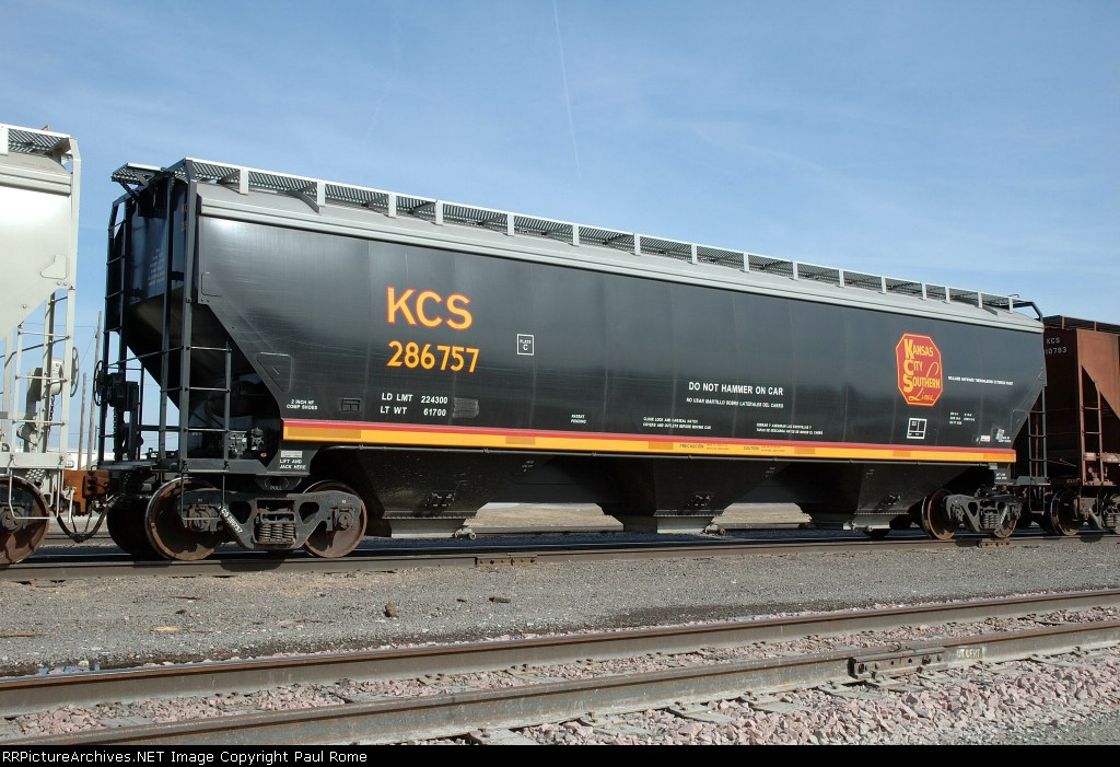 KCS 286757, Covered Hopper